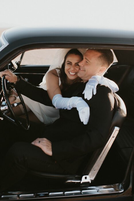 Dominique & Nick Dry Lake Bed Elopement - Las Vegas Elopement ...