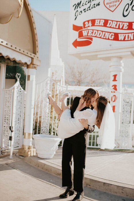Alitza & Ren - Las Vegas Elopement Photography - Brittany Lo Photo