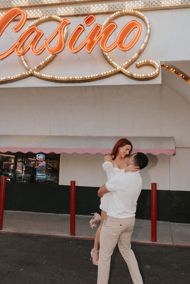 Sam & Javi Downtown Engagement - Las Vegas Elopement Photography ...