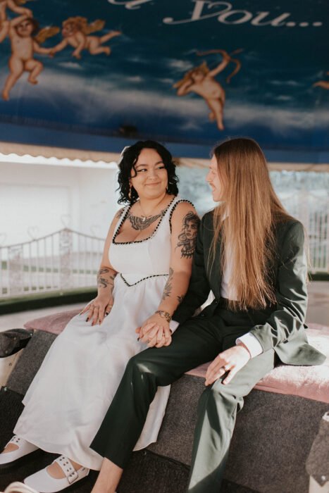 Joslyn & Drew - Little White Chapel - Las Vegas Elopement Photography ...