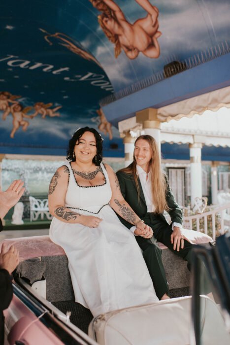 Joslyn & Drew - Little White Chapel - Las Vegas Elopement Photography ...
