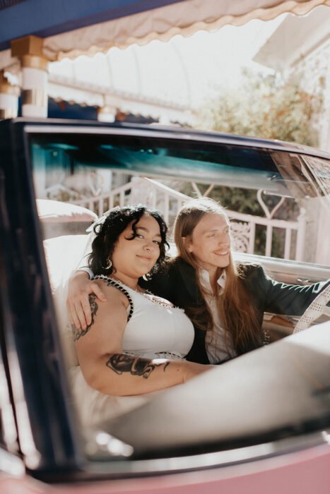 Joslyn & Drew - Little White Chapel - Las Vegas Elopement Photography ...