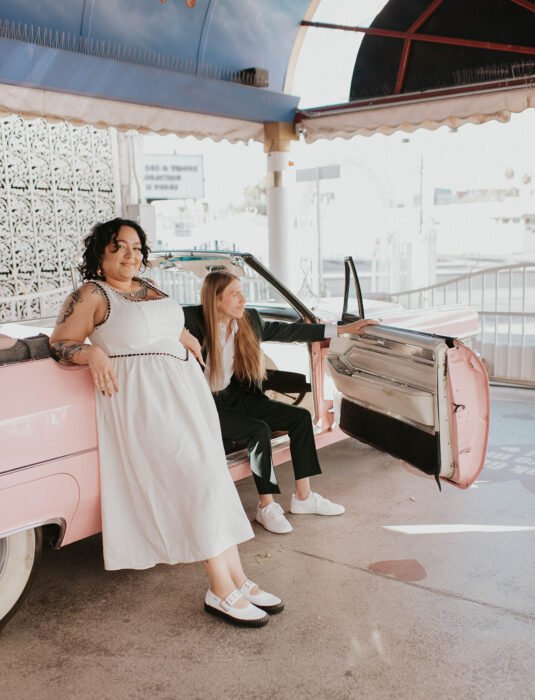 Joslyn & Drew - Little White Chapel - Las Vegas Elopement Photography ...
