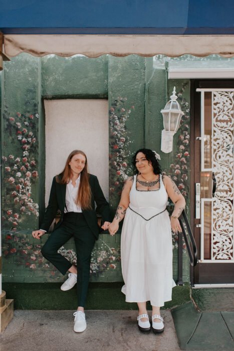 Joslyn & Drew - Little White Chapel - Las Vegas Elopement Photography ...