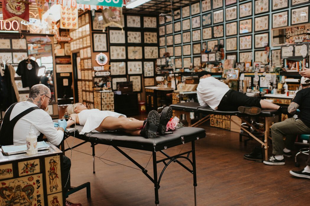 Megan & Lewis - Surething, Tattoo shop & Downtown Vibes - Las Vegas ...