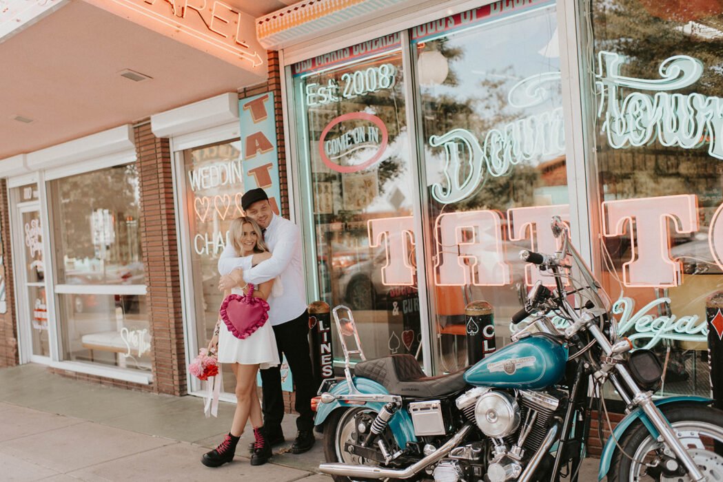 Megan & Lewis - Surething, Tattoo shop & Downtown Vibes - Las Vegas ...