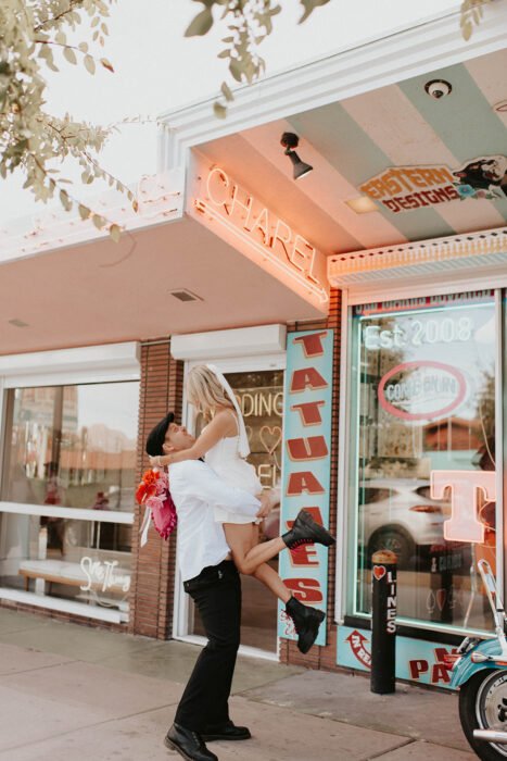 Megan & Lewis - Surething, Tattoo shop & Downtown Vibes - Las Vegas ...