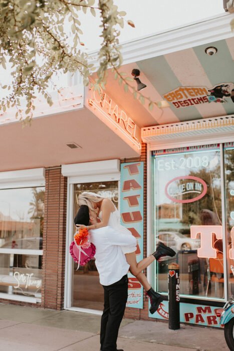 Megan & Lewis - Surething, Tattoo shop & Downtown Vibes - Las Vegas ...