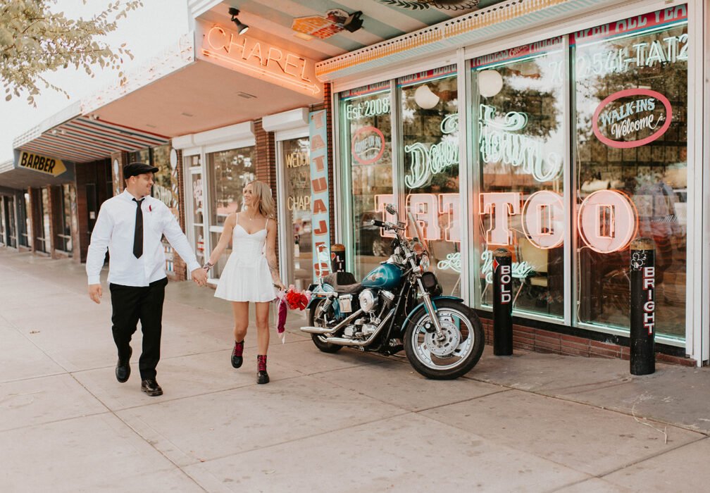 Megan & Lewis - Surething, Tattoo shop & Downtown Vibes - Las Vegas ...