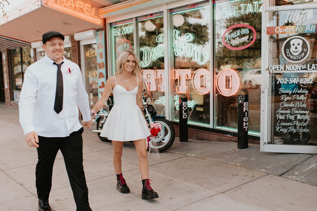 Megan & Lewis - Surething, Tattoo shop & Downtown Vibes - Las Vegas ...