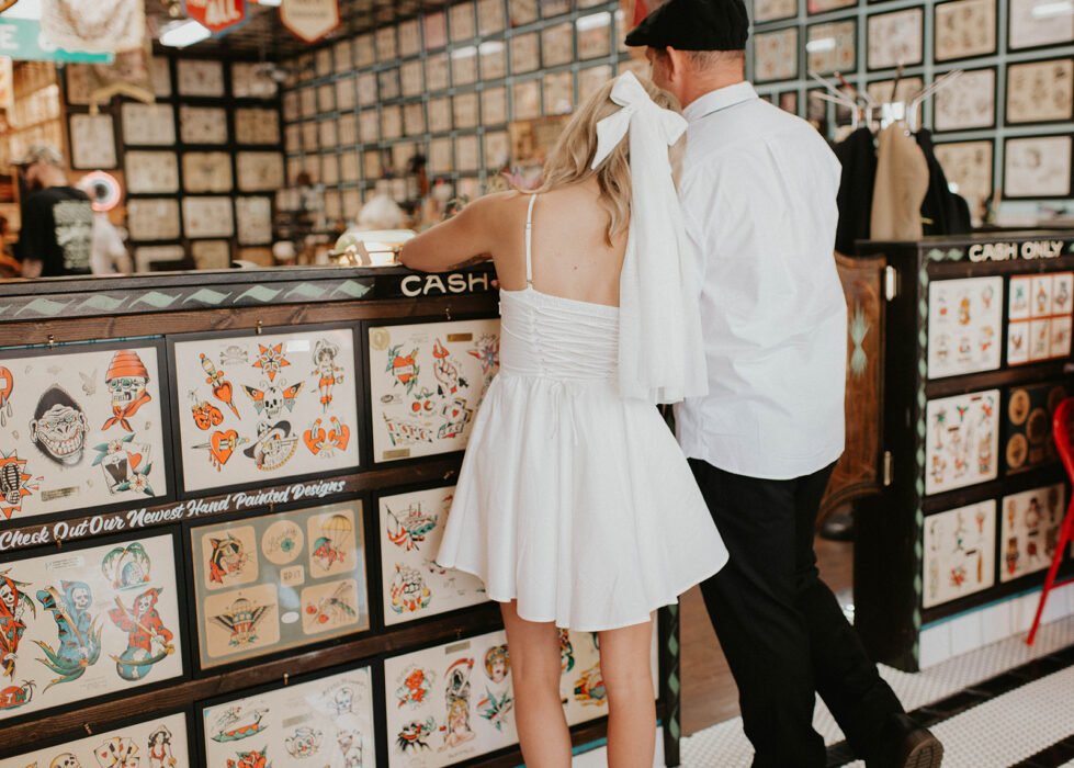 Megan & Lewis - Surething, Tattoo shop & Downtown Vibes - Las Vegas ...
