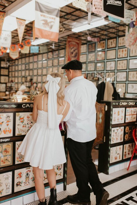 Megan & Lewis - Surething, Tattoo shop & Downtown Vibes - Las Vegas ...