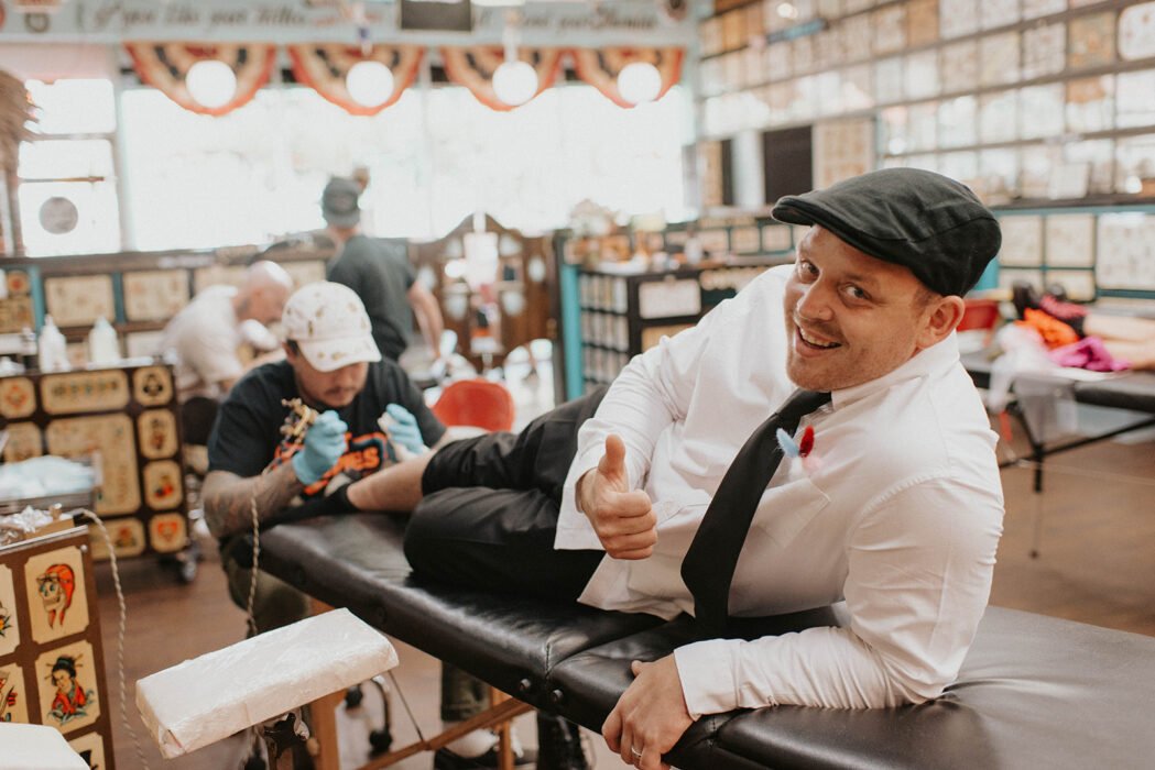 Megan & Lewis - Surething, Tattoo shop & Downtown Vibes - Las Vegas ...